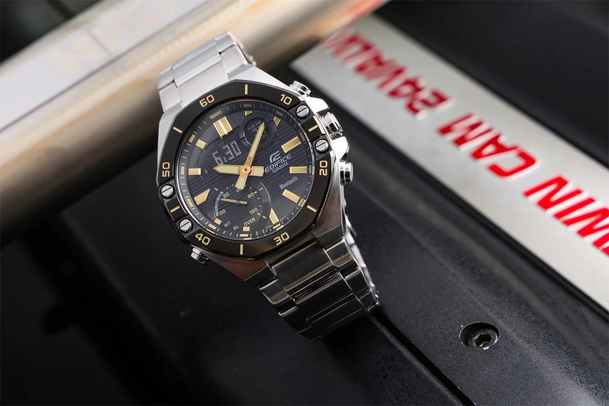 Часы Casio Edifice ECB-10DB-1A9 купить в Москве: цена, фото, отзывы, характеристики - «KronosTime»